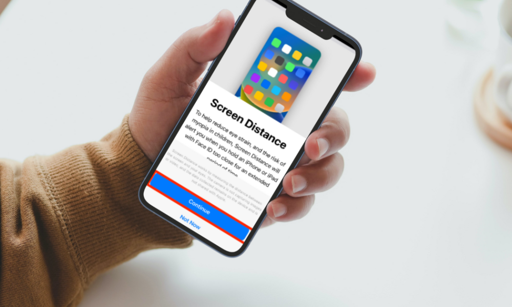 Apple's iOS 17 Screen Distance Feature - Trotons Tech Magazine ...